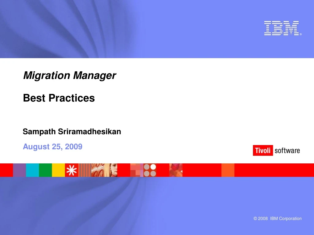PPT - Migration Manager Best Practices PowerPoint Presentation, free ...