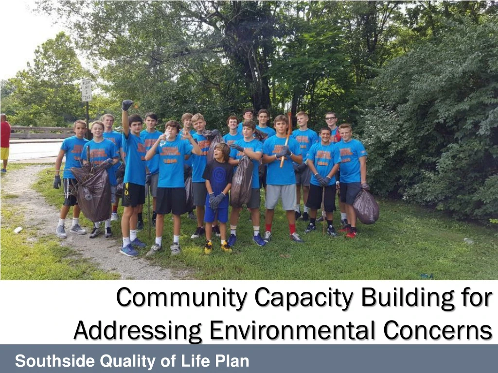 PPT - Community Capacity Building for Addressing Environmental Concerns ...
