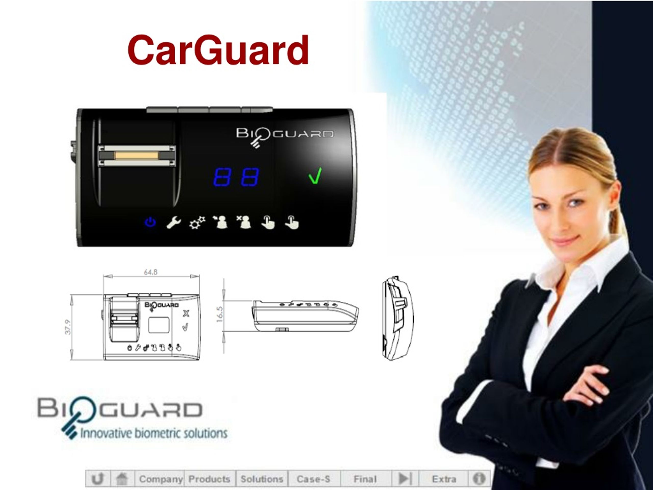 PPT - BioGuard CarGuard Fixtures 2010 - Installation & Swiping ...