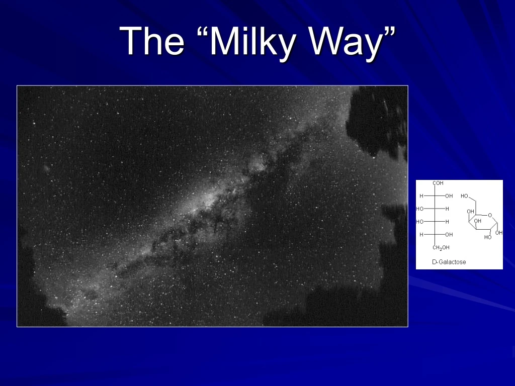 PPT - The “Milky Way” PowerPoint Presentation, free download - ID:9148785