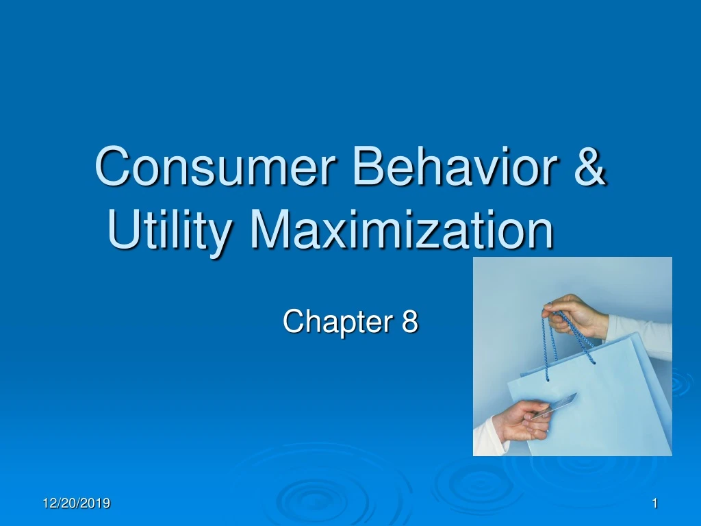 PPT - Consumer Behavior & Utility Maximization PowerPoint Presentation ... PPT - Consumer Behavior & Utility Maximization PowerPoint Presentation ...