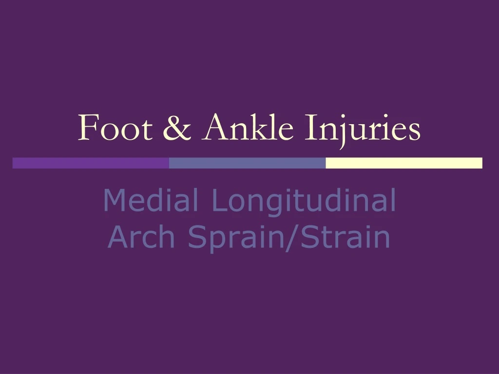 Ppt Foot And Ankle Injuries Powerpoint Presentation Free Download Id9150440