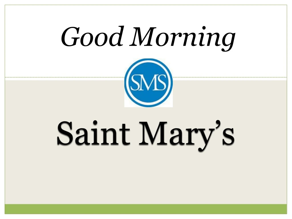 PPT - Good Morning PowerPoint Presentation, free download - ID:9151718
