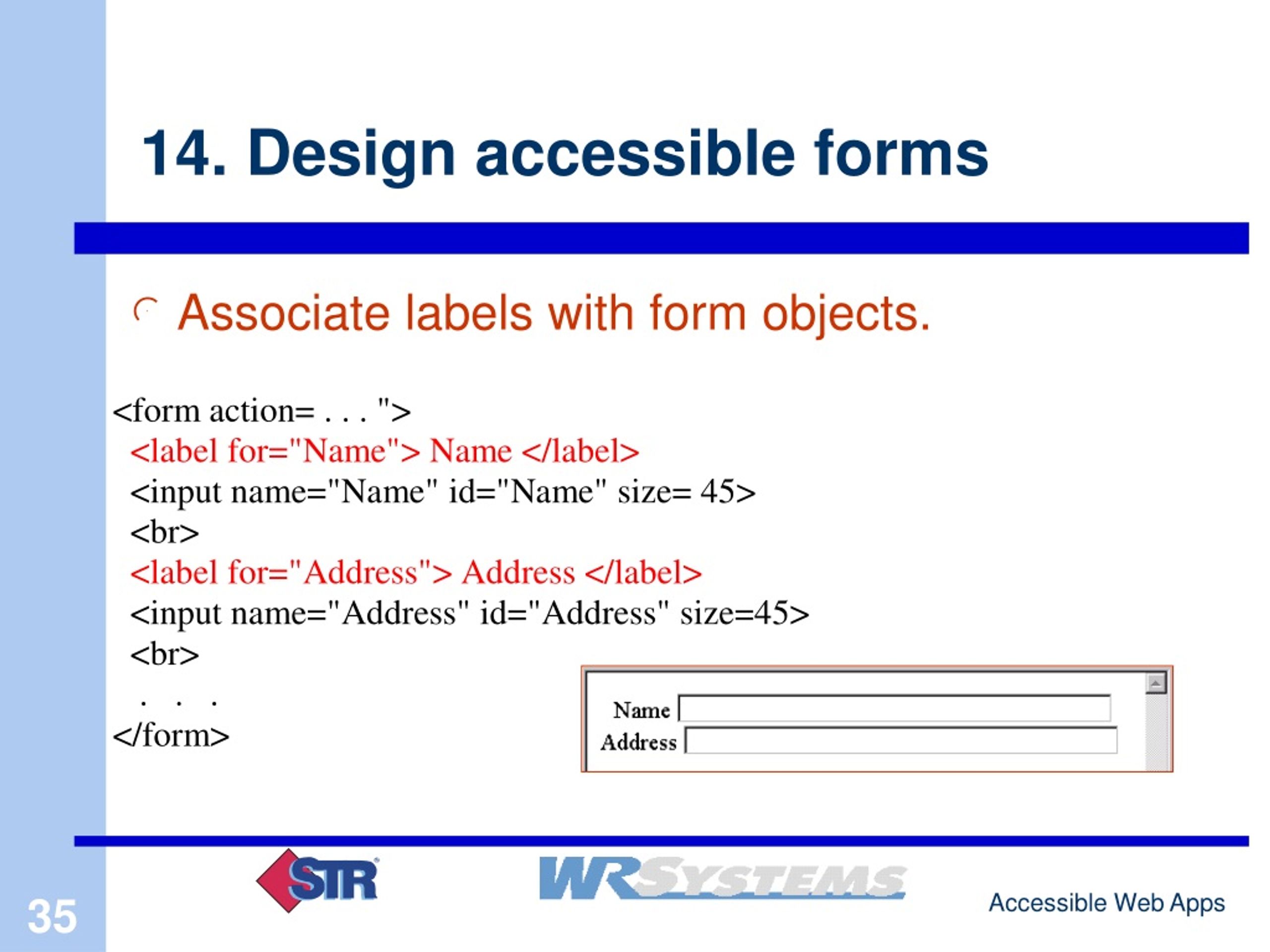 PPT - Designing Accessible Web Applications PowerPoint Presentation ...
