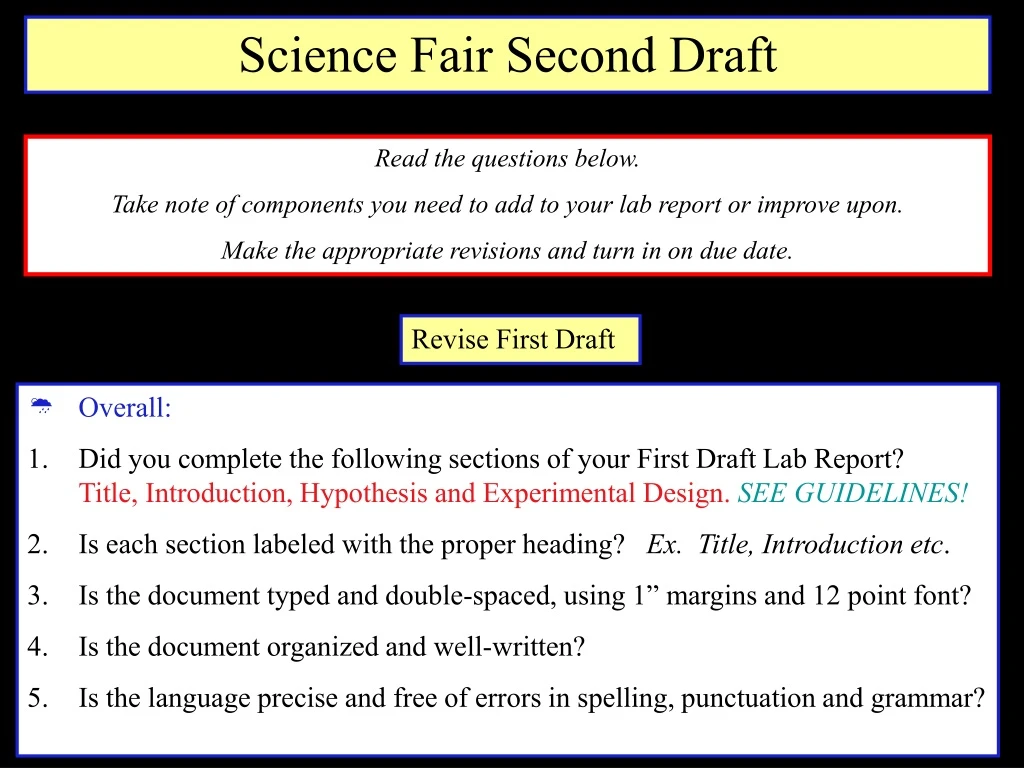 PPT - Revise First Draft PowerPoint Presentation, free download - ID ...