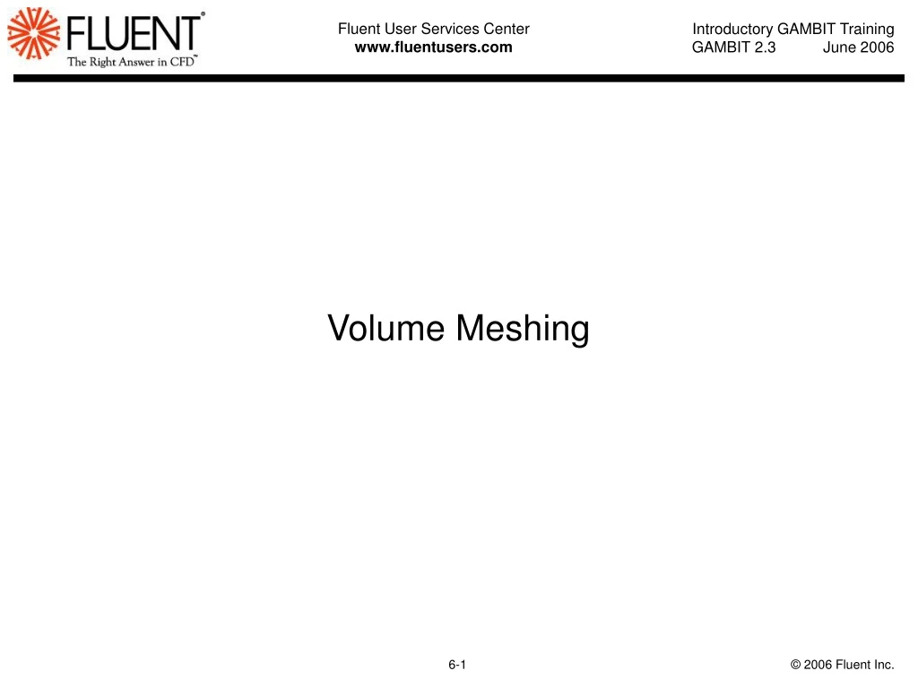 PPT - Volume Meshing PowerPoint Presentation, free download - ID:9153932