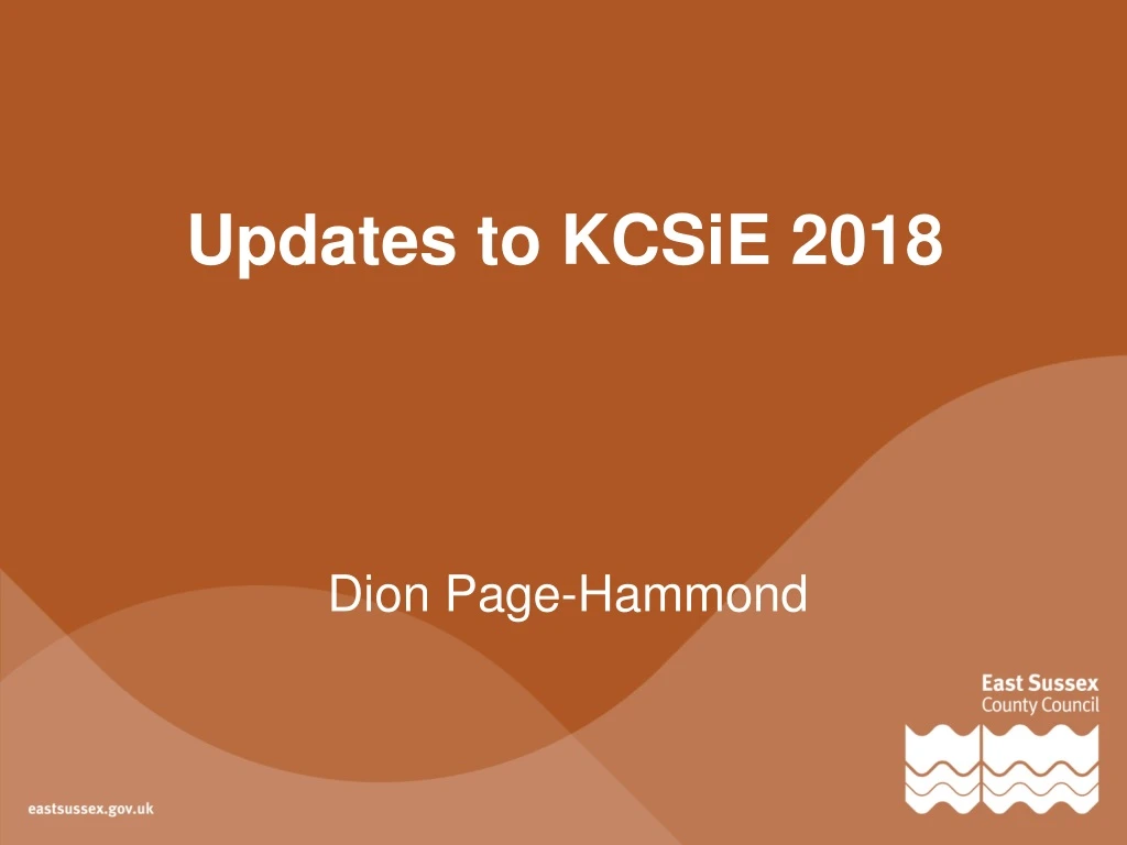 PPT - Updates to KCSiE 2018 PowerPoint Presentation, free download - ID ...