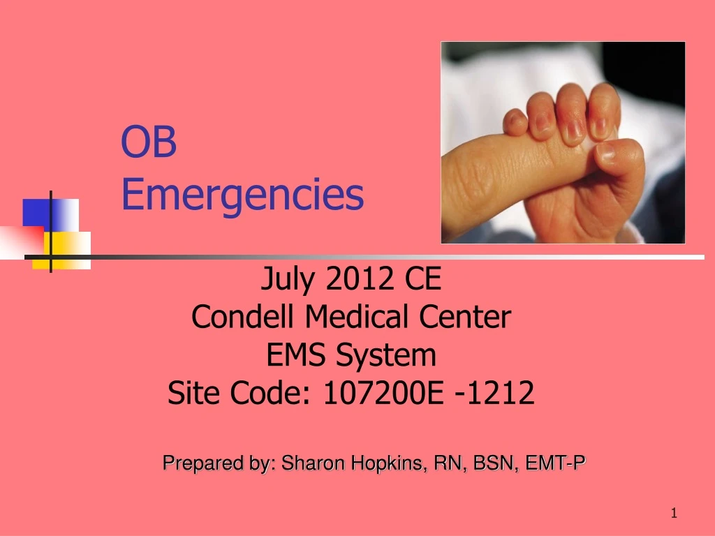 PPT - OB Emergencies PowerPoint Presentation, free download - ID:9154555