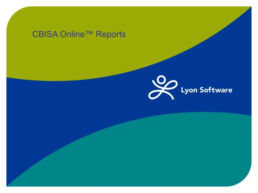 PPT - CBISA Online™ Reports PowerPoint Presentation, free download - ID:9156815