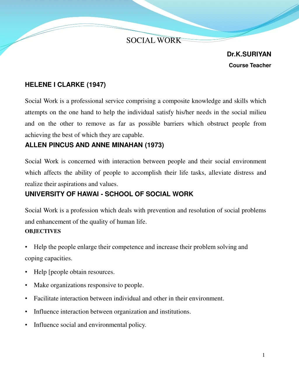 PPT - SOCIAL WORK PowerPoint Presentation, free download - ID:9157115