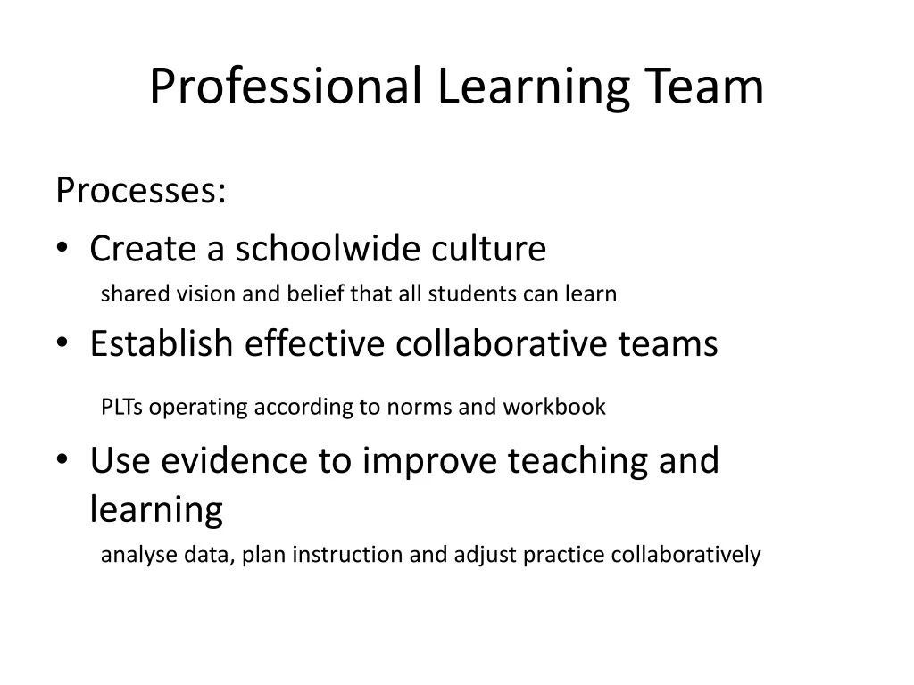 PPT - Professional Learning Team PowerPoint Presentation, free download ...