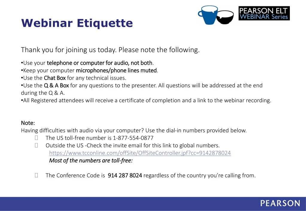 PPT - Webinar Etiquette PowerPoint Presentation, free download - ID:9160345 PPT - Webinar Etiquette PowerPoint Presentation, free download - ID:9160345