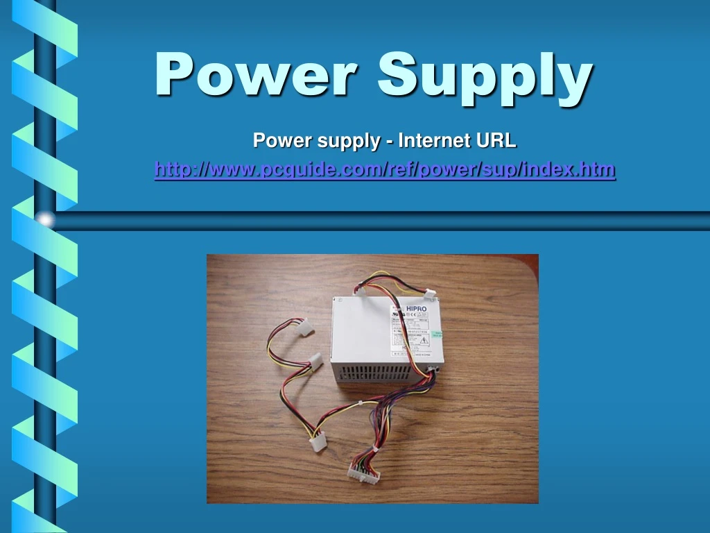 PPT - Power Supply PowerPoint Presentation, free download - ID:9160888