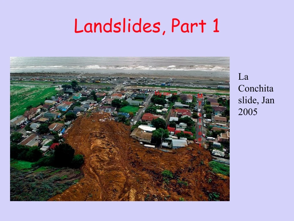 PPT - Landslides, Part 1 PowerPoint Presentation, free download - ID ...