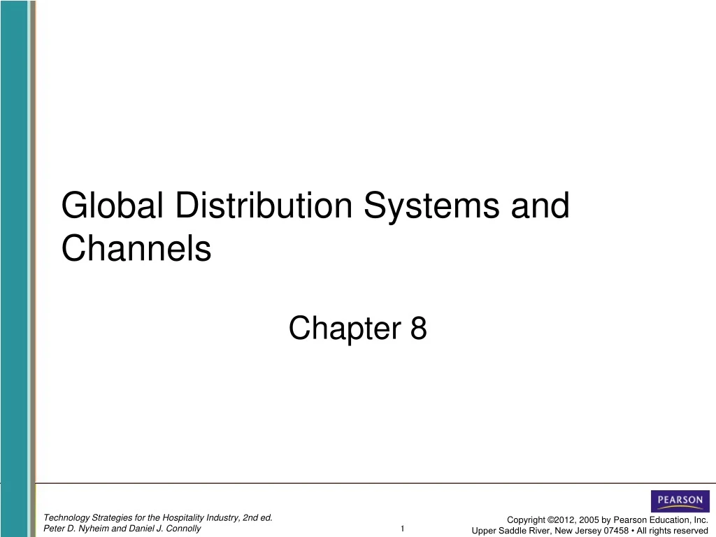 PPT - Global Distribution Systems and Channels PowerPoint Presentation ...