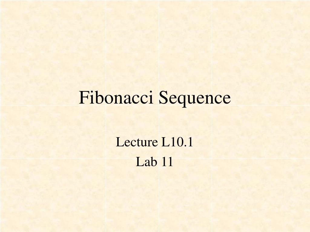 PPT - Fibonacci Sequence PowerPoint Presentation, free download - ID ...