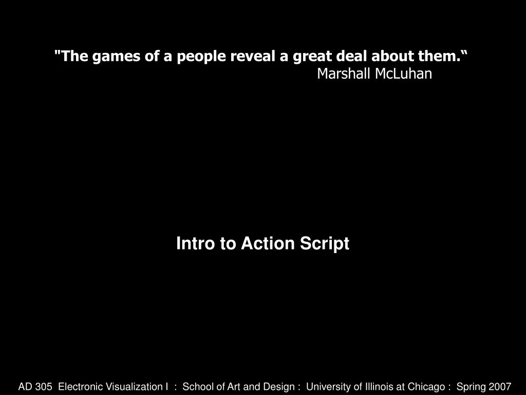 PPT - Intro to Action Script PowerPoint Presentation, free download ...