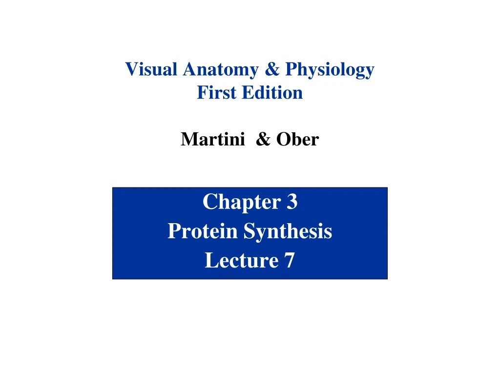 PPT - Visual Anatomy & Physiology First Edition Martini & Ober ...