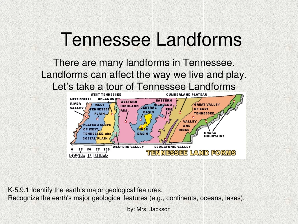 PPT - Tennessee Landforms PowerPoint Presentation, free download - ID ...