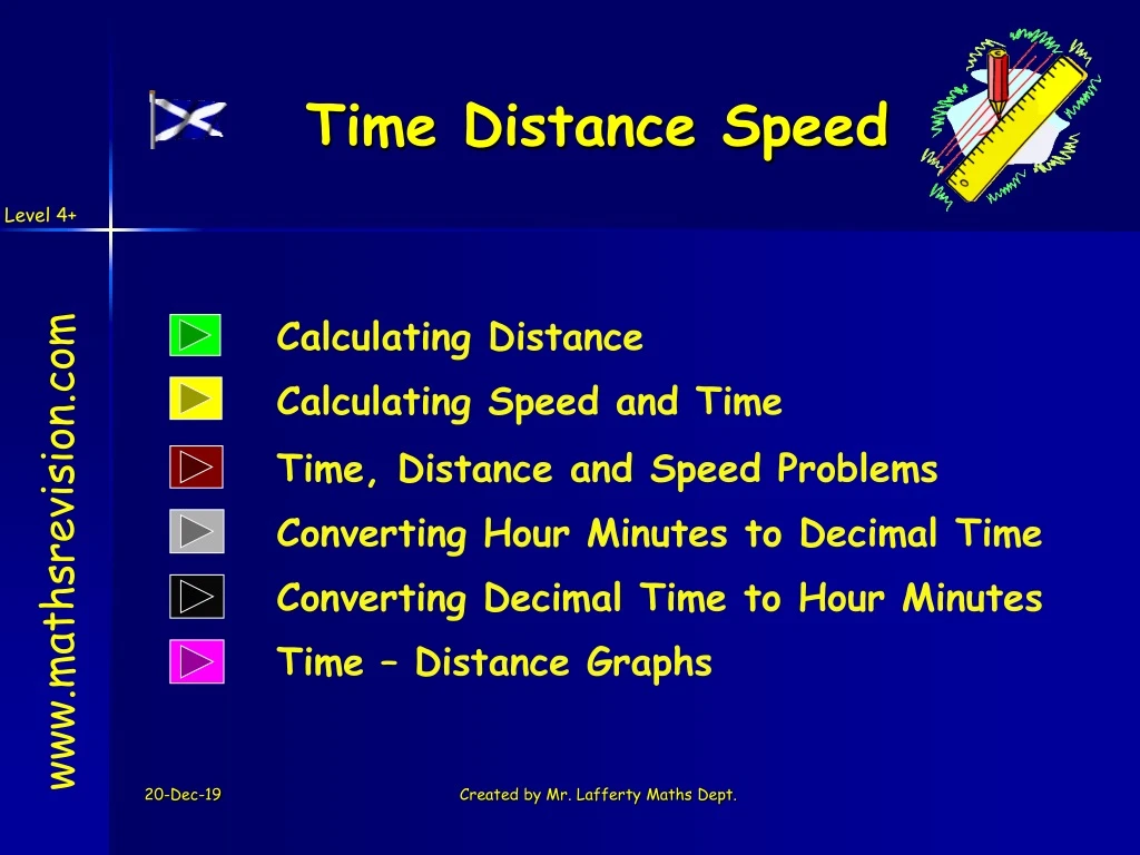 PPT - Time Distance Speed PowerPoint Presentation, free download - ID ...