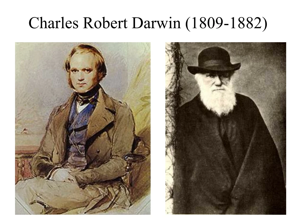 PPT - Charles Robert Darwin (1809-1882) PowerPoint Presentation, free ...