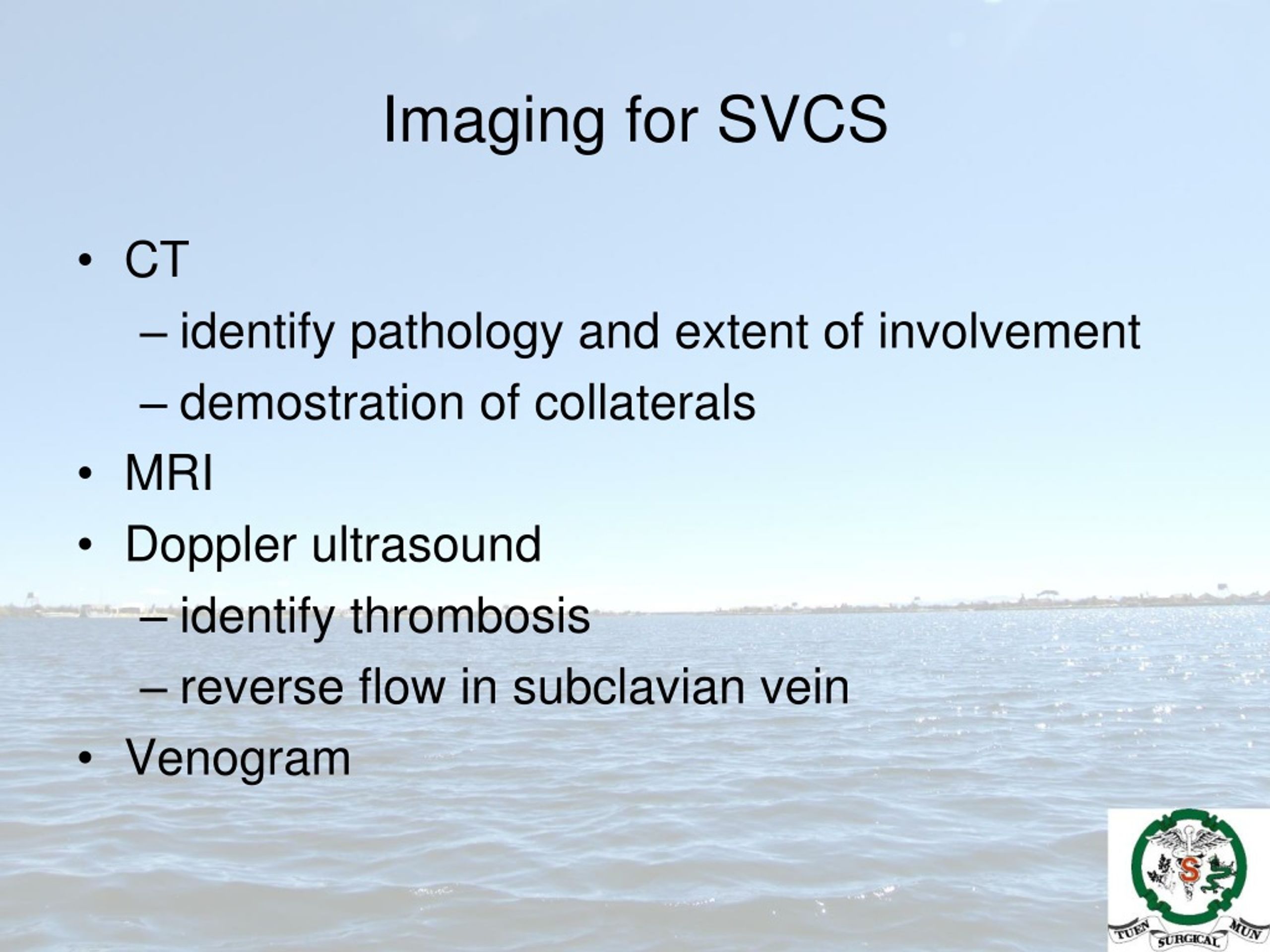 PPT - Management of Superior Vena Cava Syndrome Perspective from ...