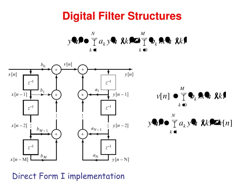 PPT - Digital Filter Structures PowerPoint Presentation, free download ...