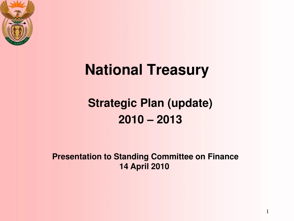 PPT - National Treasury PowerPoint Presentation, free download - ID:9172275