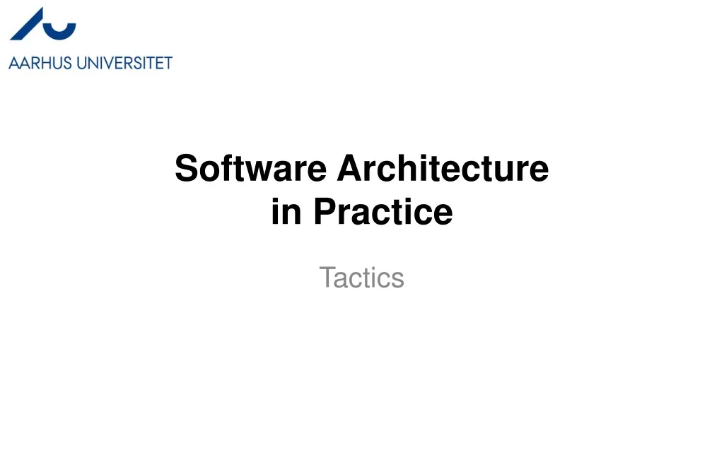 PPT - Software Architecture in Practice PowerPoint Presentation, free ...