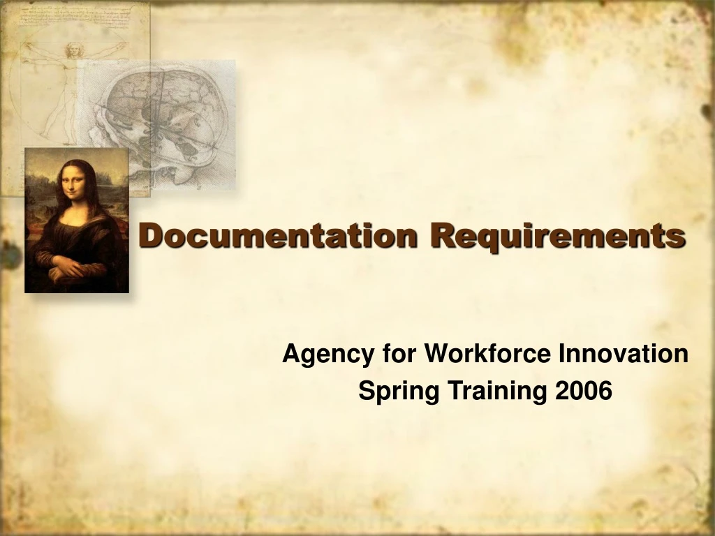 PPT - Documentation Requirements PowerPoint Presentation, free download ...
