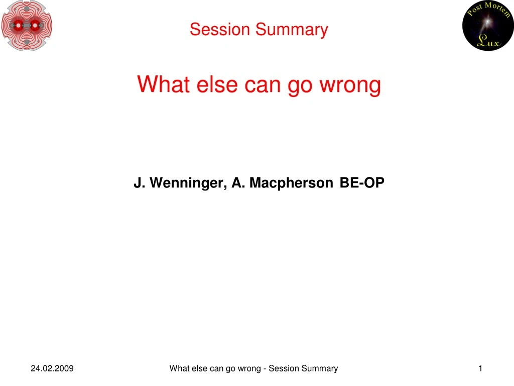PPT - Session Summary PowerPoint Presentation, free download - ID:9177428