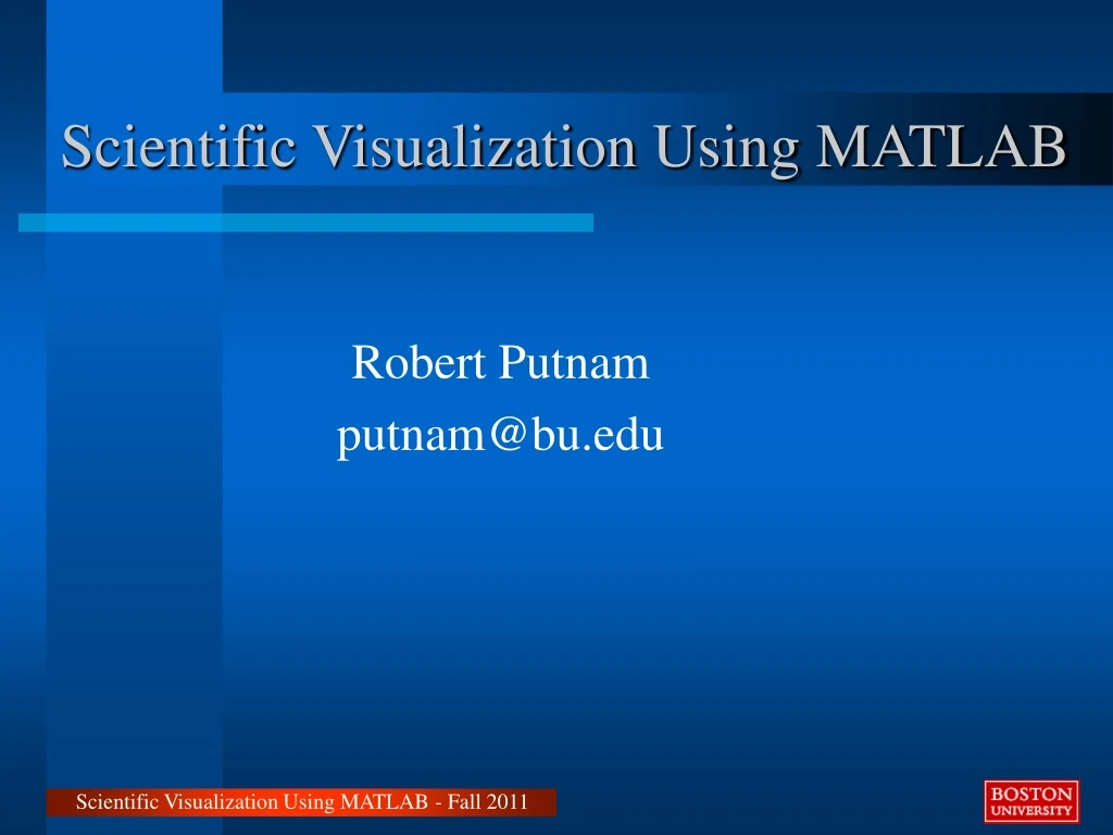 Ppt Scientific Visualization Using Matlab Powerpoint Presentation 5819