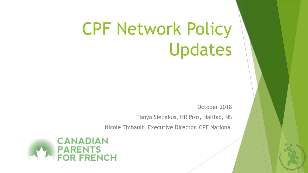 PPT - CPF Network Policy Updates PowerPoint Presentation, free download ... PPT - CPF Network Policy Updates PowerPoint Presentation, free download ...