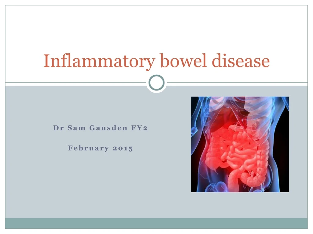 PPT - Inflammatory bowel disease PowerPoint Presentation, free download ...