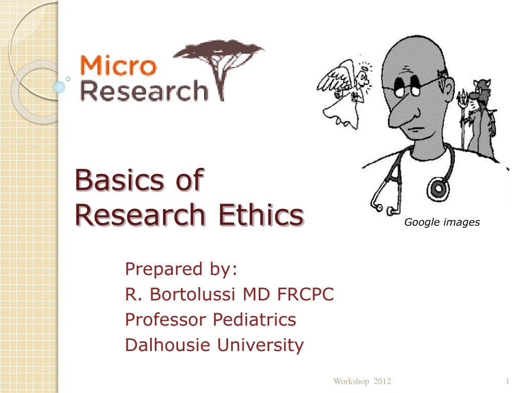PPT - Basics of Research Ethics PowerPoint Presentation, free download - ID:9180879