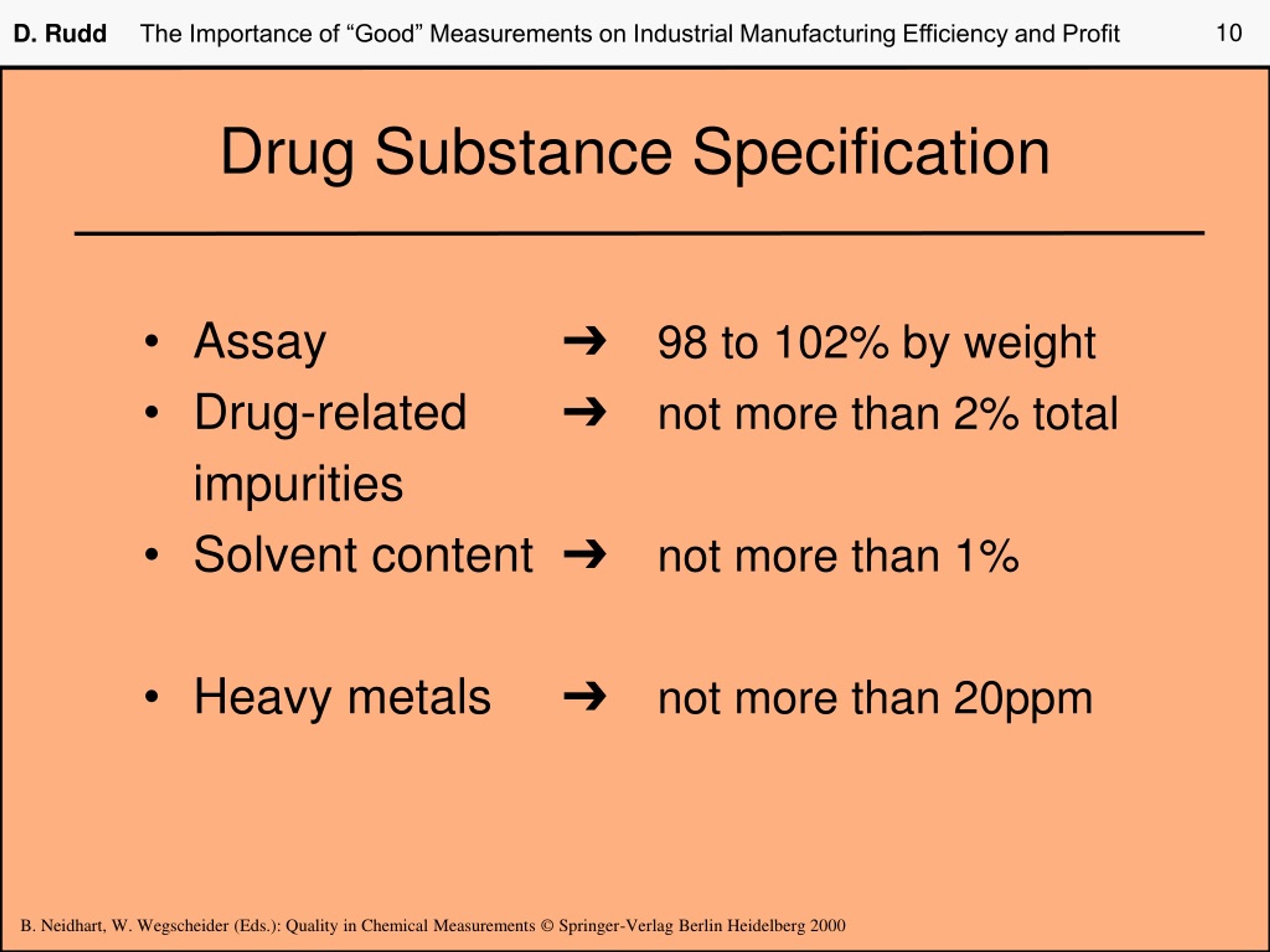 PPT - Importance of ‘Good’ Measurements on Industrial Manufacturing ...