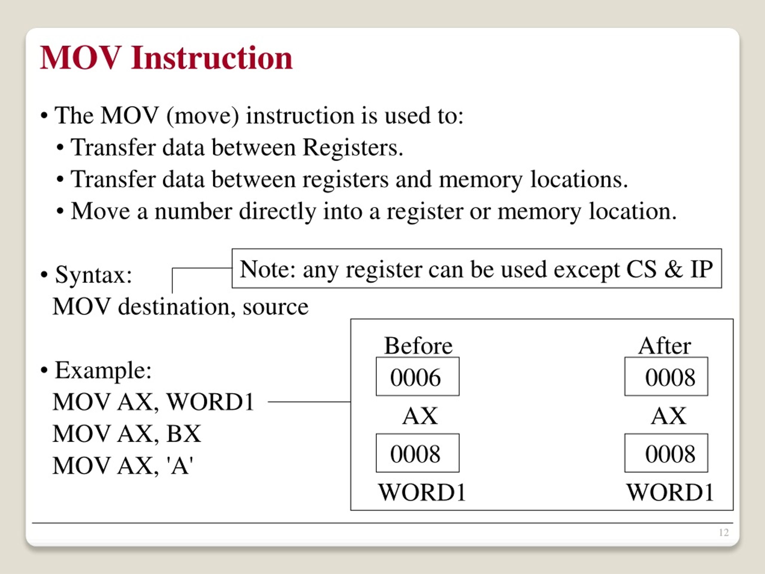 PPT - Symbolic Instruction and Addressing Techniques PowerPoint ...