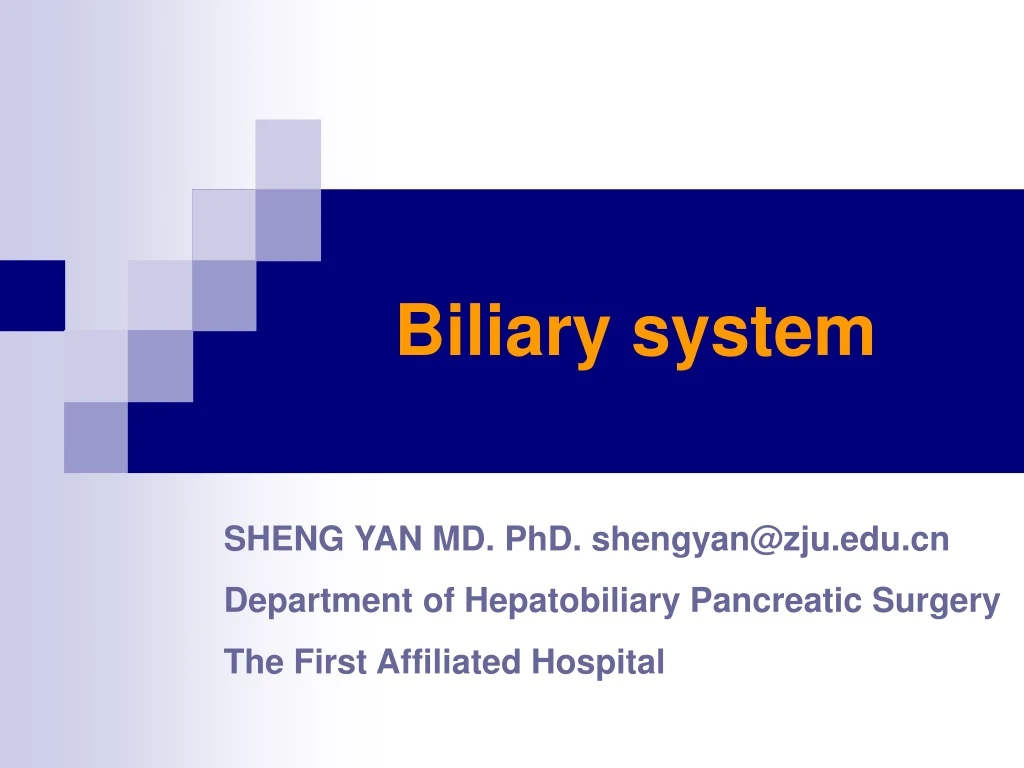 PPT - Biliary system PowerPoint Presentation, free download - ID:9184215