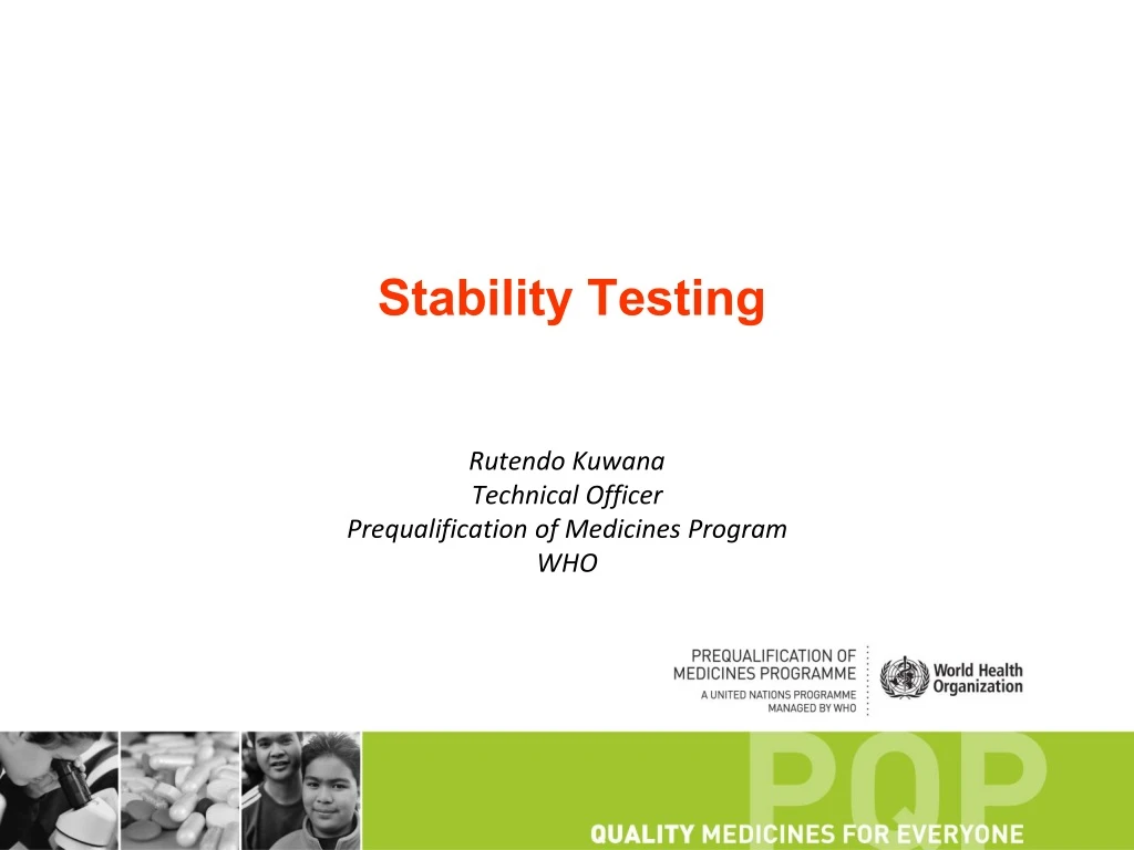 PPT - Stability Testing PowerPoint Presentation, free download - ID:9185553