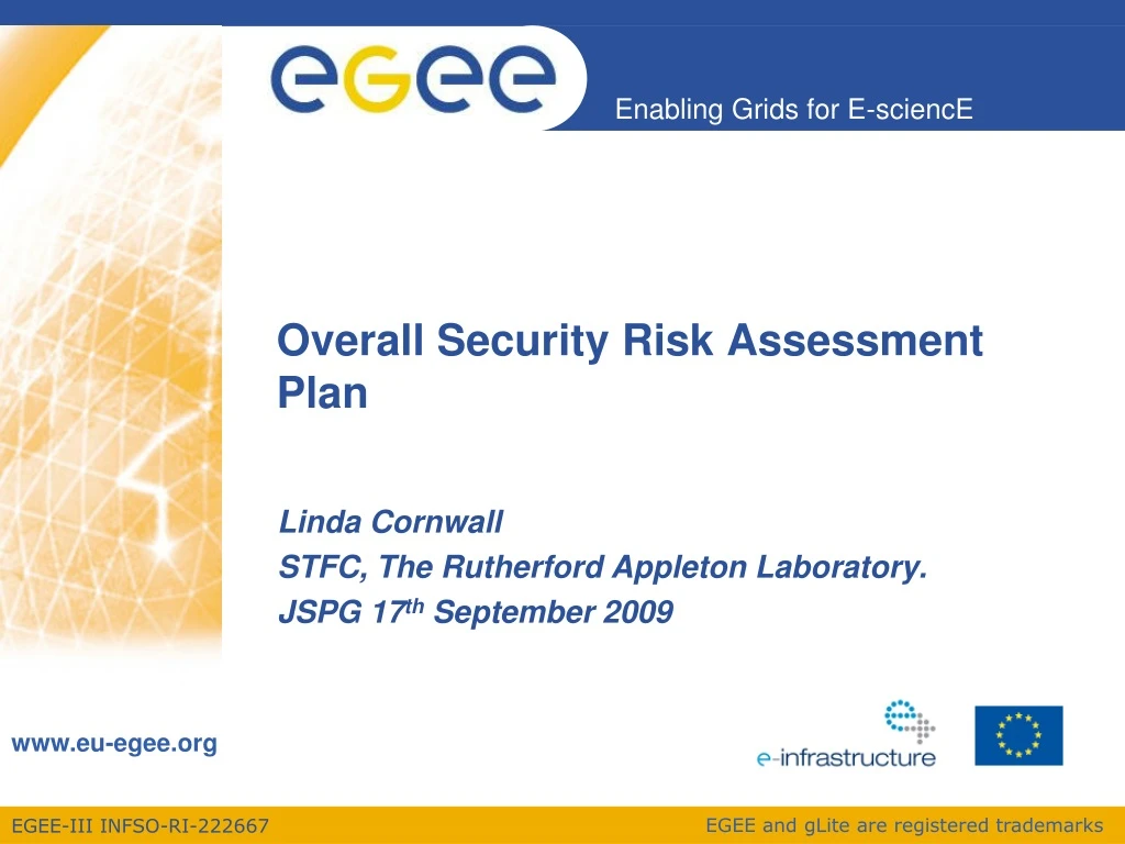 PPT - Overall Security Risk Assessment Plan PowerPoint Presentation ...