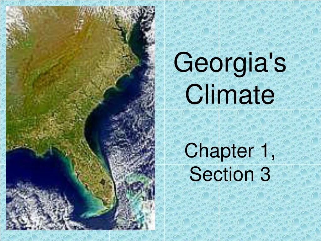 PPT - Georgia's Climate PowerPoint Presentation, free download - ID:9191847