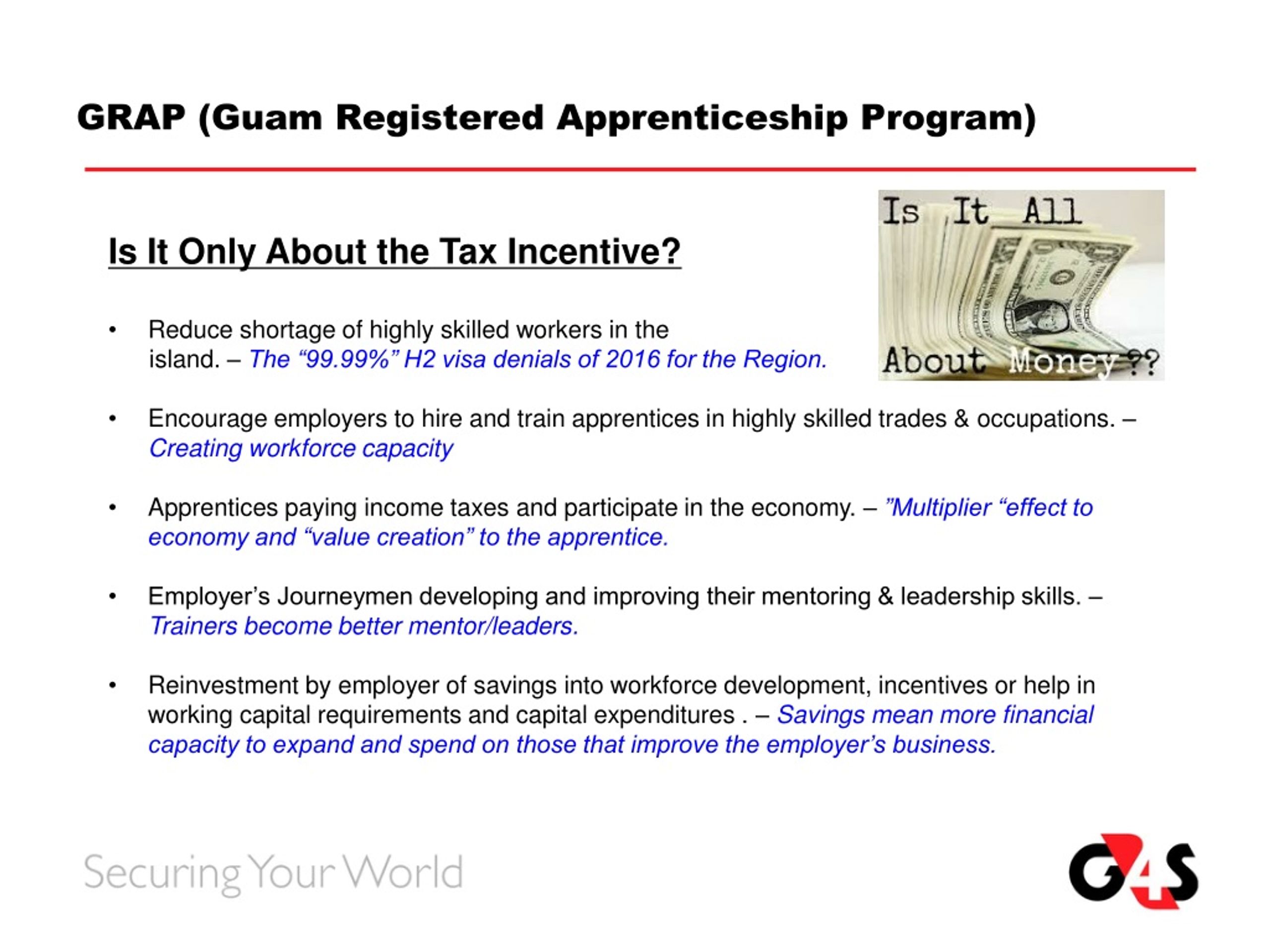 PPT - Maximizing Benefits Through Guam Registered Apprenticeship ...