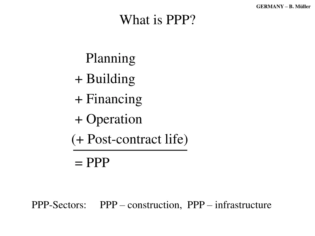 PPT - What is PPP? PowerPoint Presentation, free download - ID:9195812