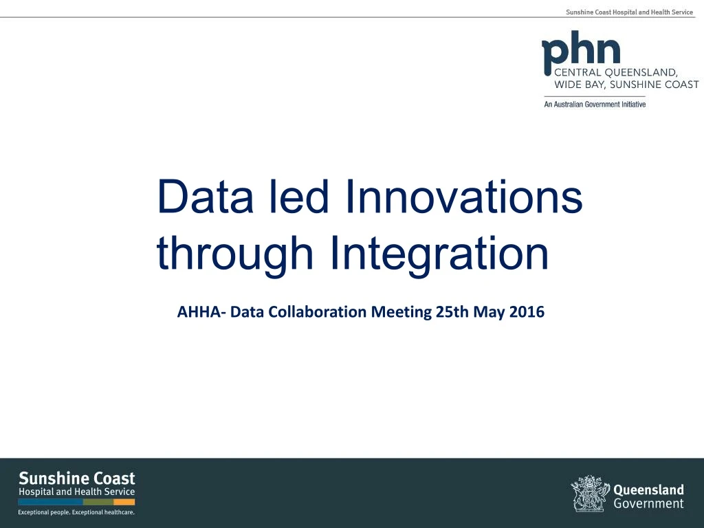 PPT - Data led Innovations through Integration PowerPoint Presentation ...