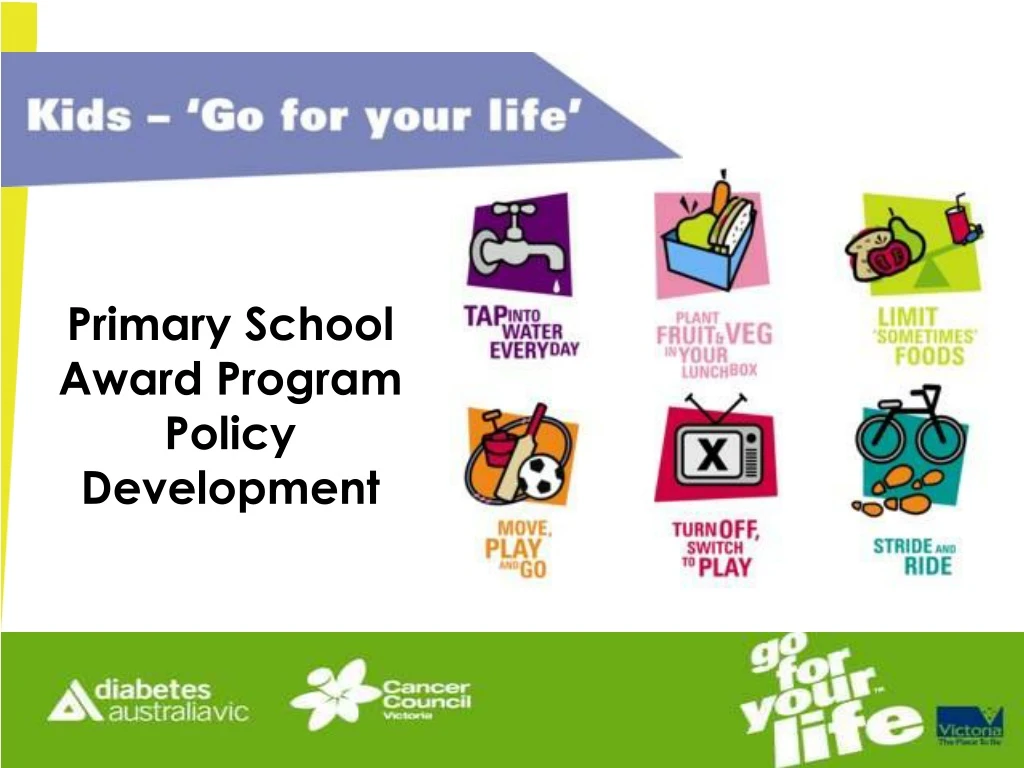 PPT - Primary School Award Program Policy Development PowerPoint ...