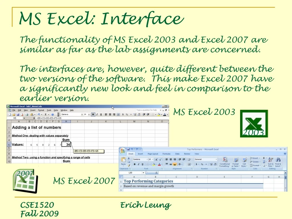 PPT - MS Excel: Interface PowerPoint Presentation, free download - ID ... PPT - MS Excel: Interface PowerPoint Presentation, free download - ID ...
