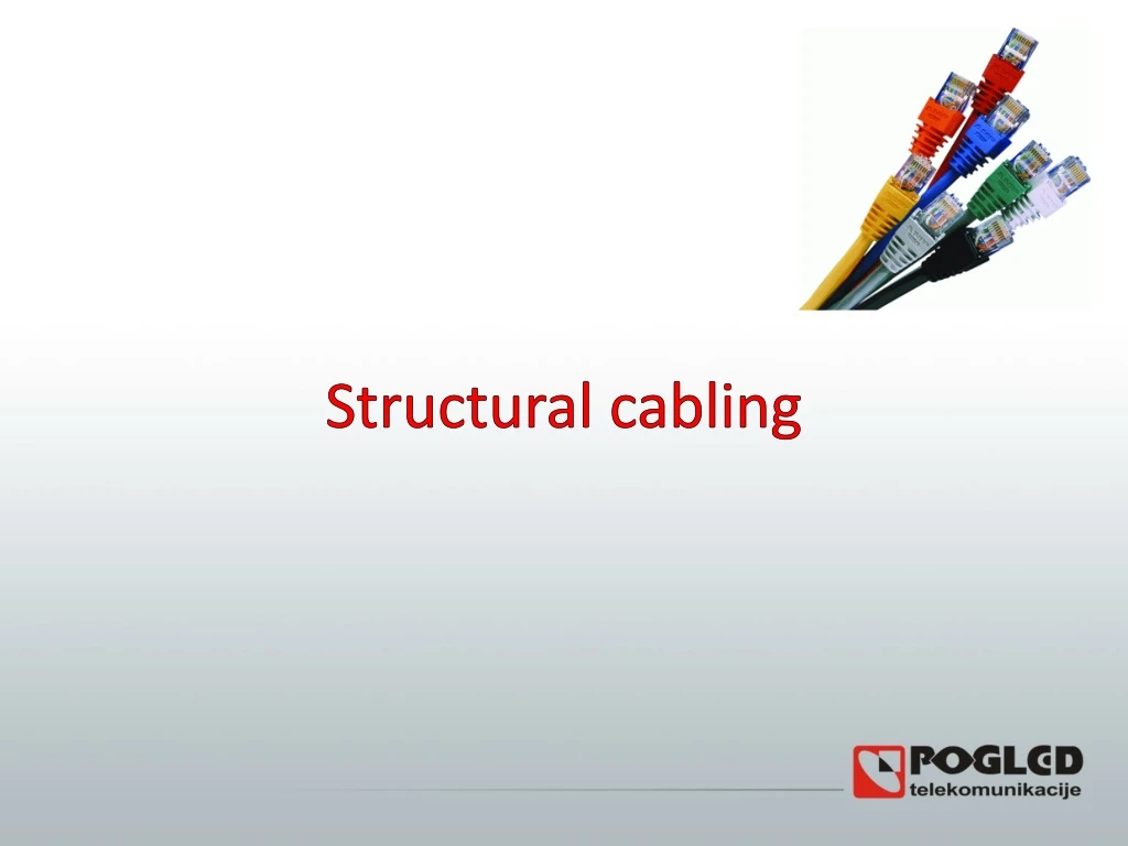 PPT - Structural cabling PowerPoint Presentation, free download - ID ...