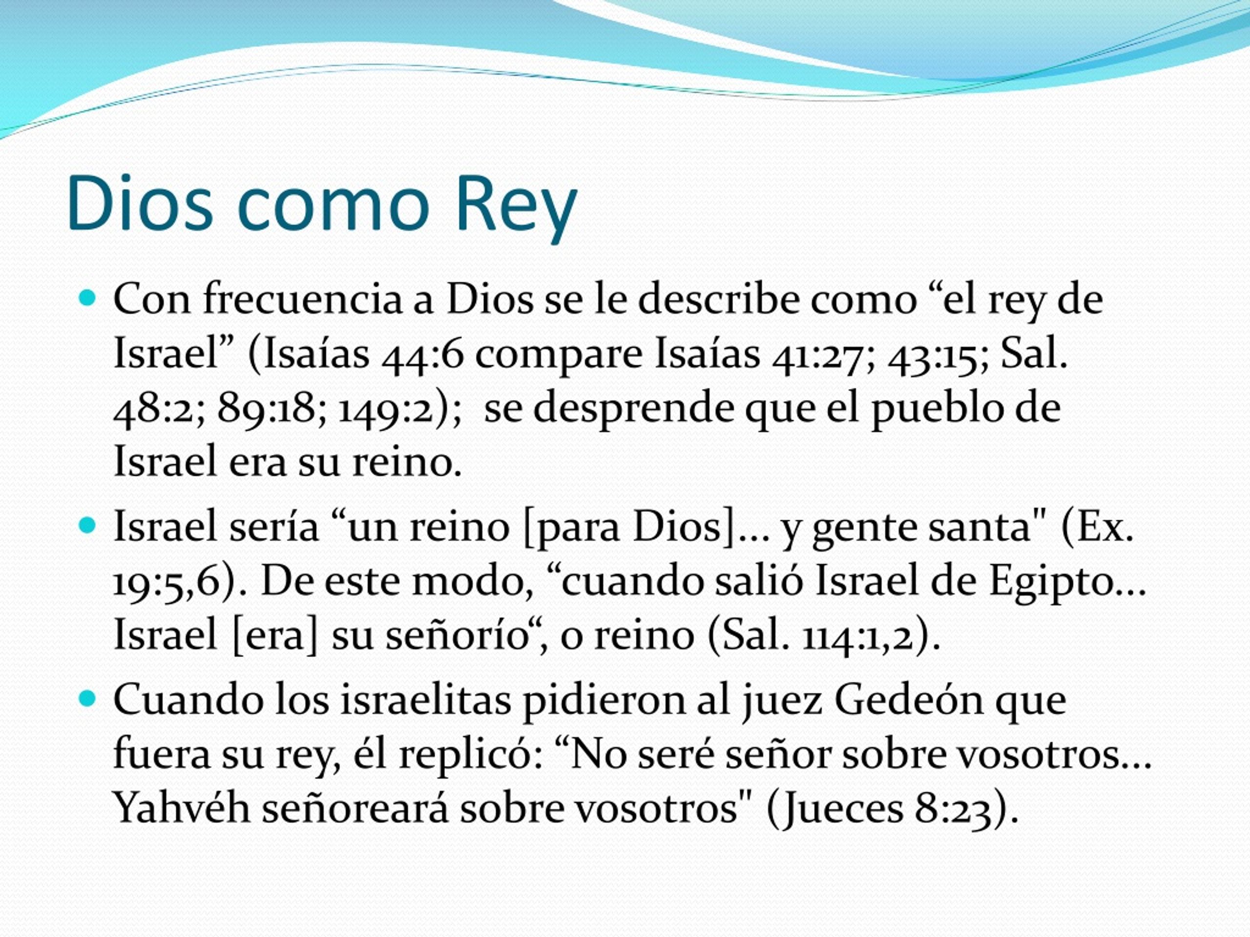 PPT - Principios Básicos de la Biblia Estudio 5: El Reino de Dios ...