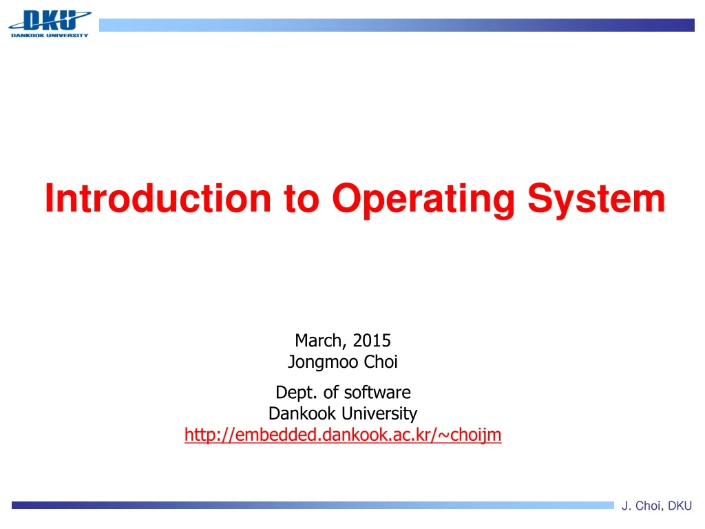 PPT - Introduction to Operating System PowerPoint Presentation, free ...