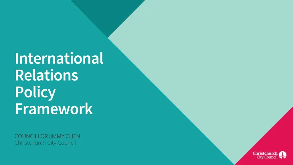 PPT - International Relations Policy Framework PowerPoint Presentation ...